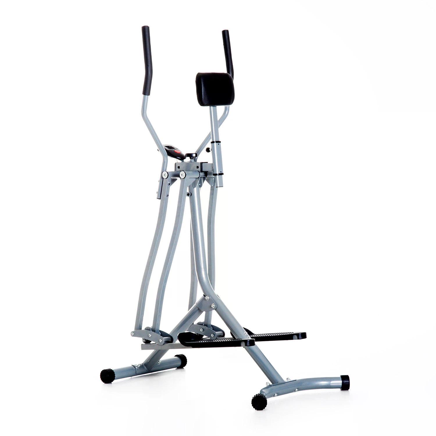 HOMCOM Air Walker Exercise Machine, Gym Air Glider for Trainer Silver ...