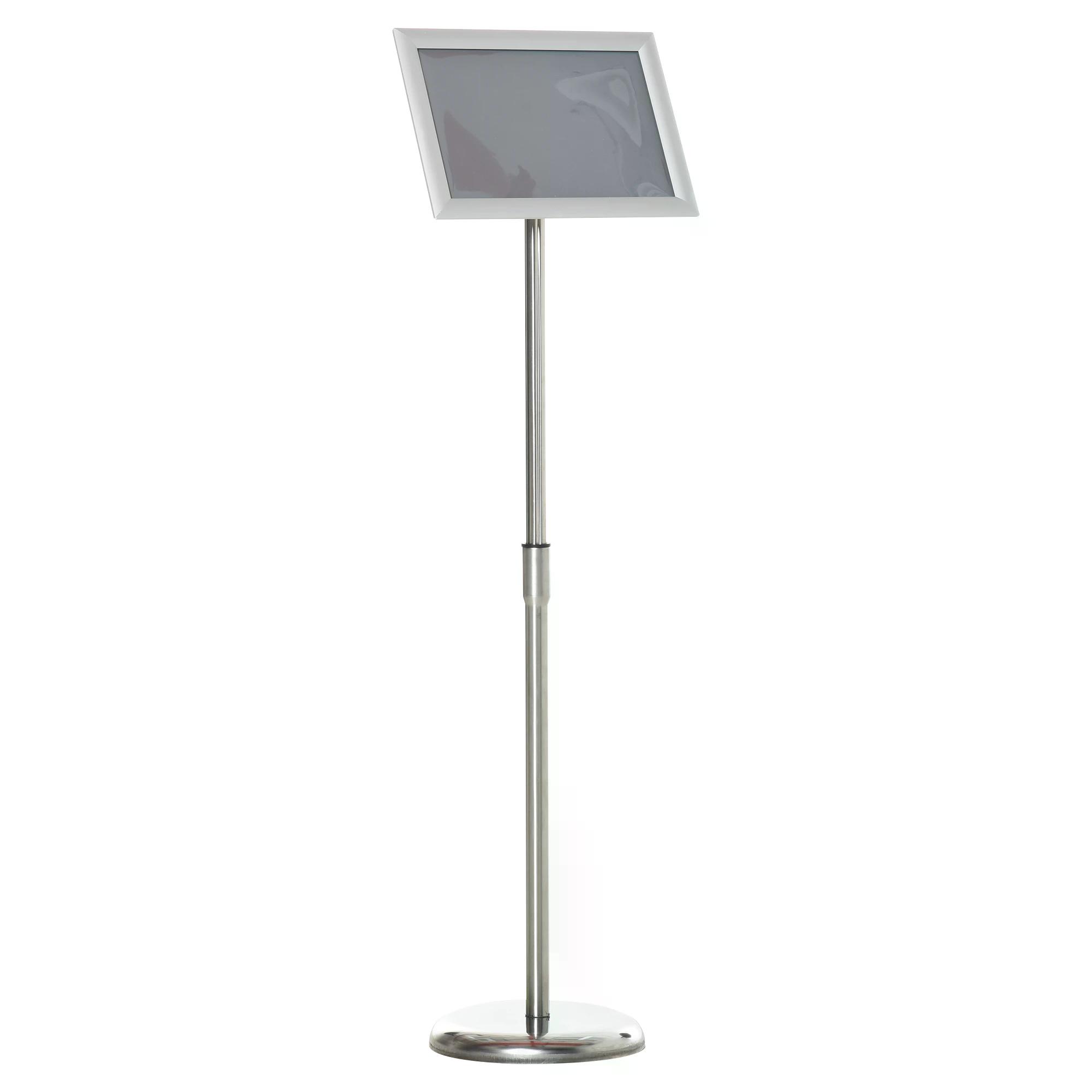HOMCOM A4 Poster Stand height Adjustable Display Stands Board ...