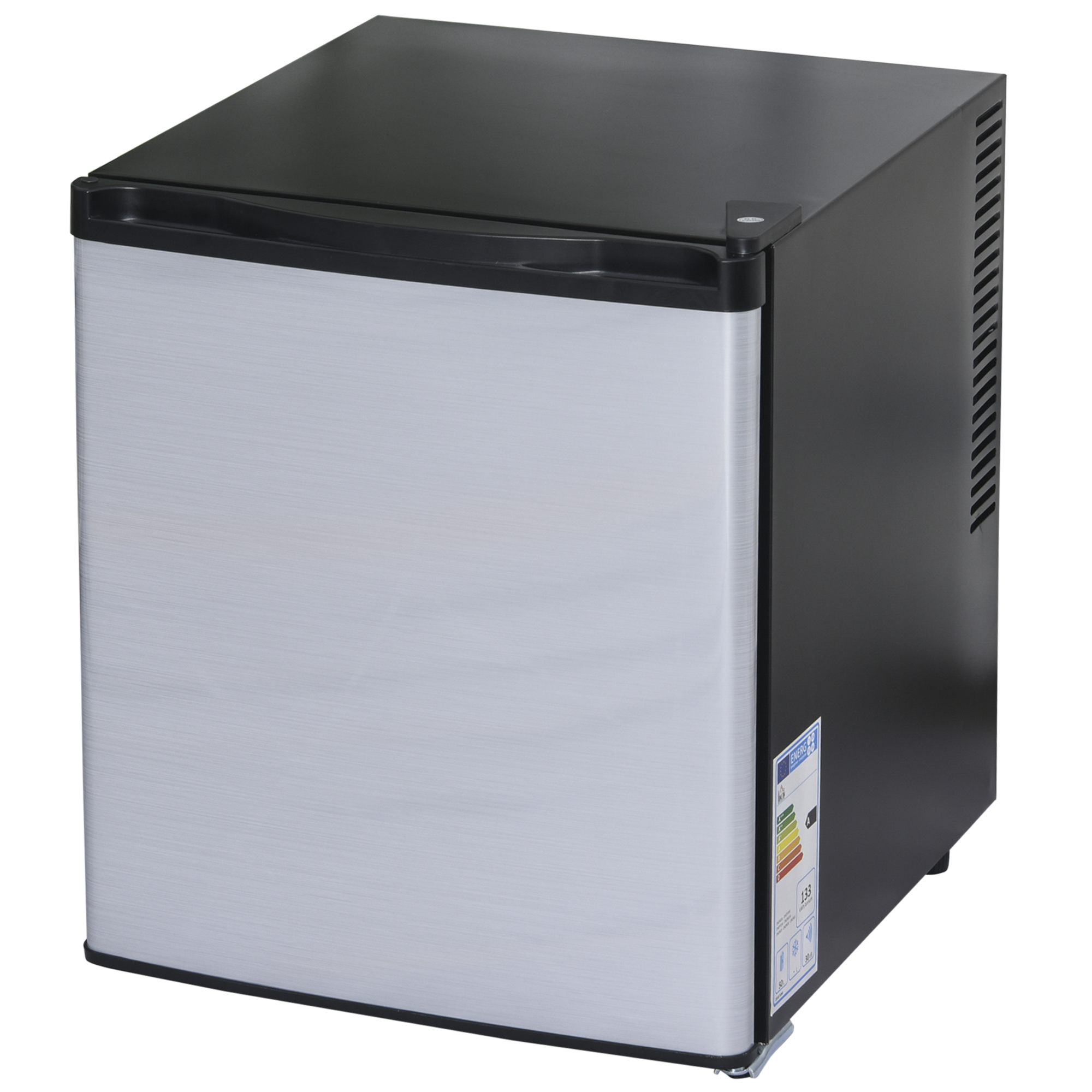 HOMCOM Mini Frigider 50L, temperatura 5-20 ° C, 30Db, raft detașabil, A ...