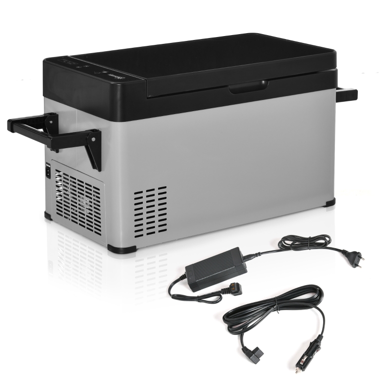 Outsunny Geleira Elétrica de Compressor Portátil 40L Mini Geleira de ...