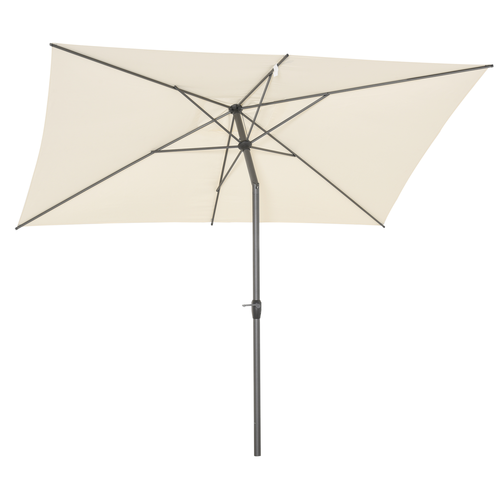 Outsunny 3 x 2M Sun Umbrella Parasol Garden Patio Tilt Sun Shade ...