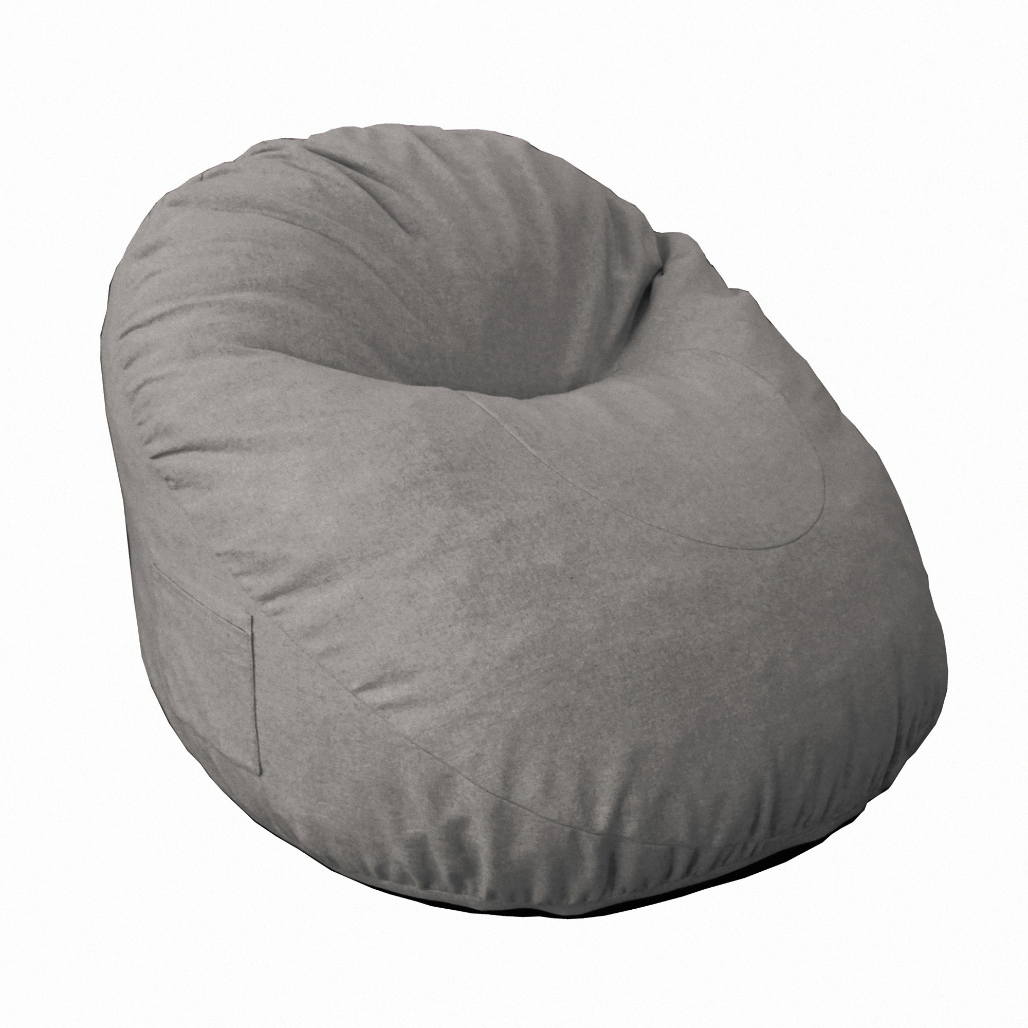 HOMCOM Sitzsack Beanbag Dunkelgrau| Aosom.de