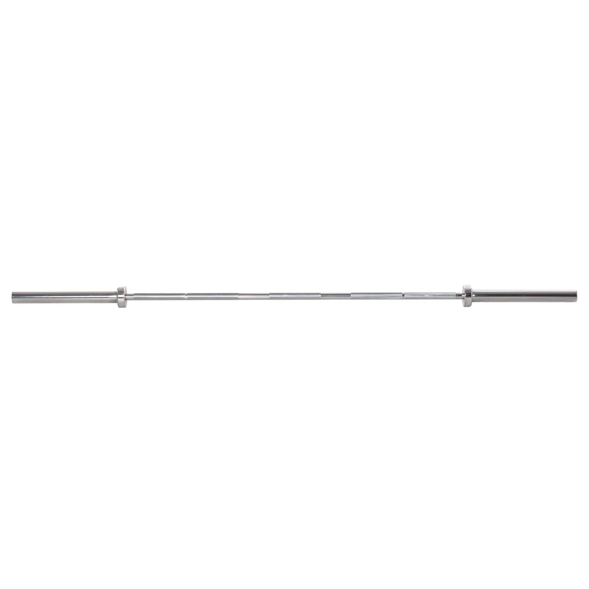 HOMCOM 7.3ft Weight Lifting Barbell Bar with Anti-slip Hand Grip ...