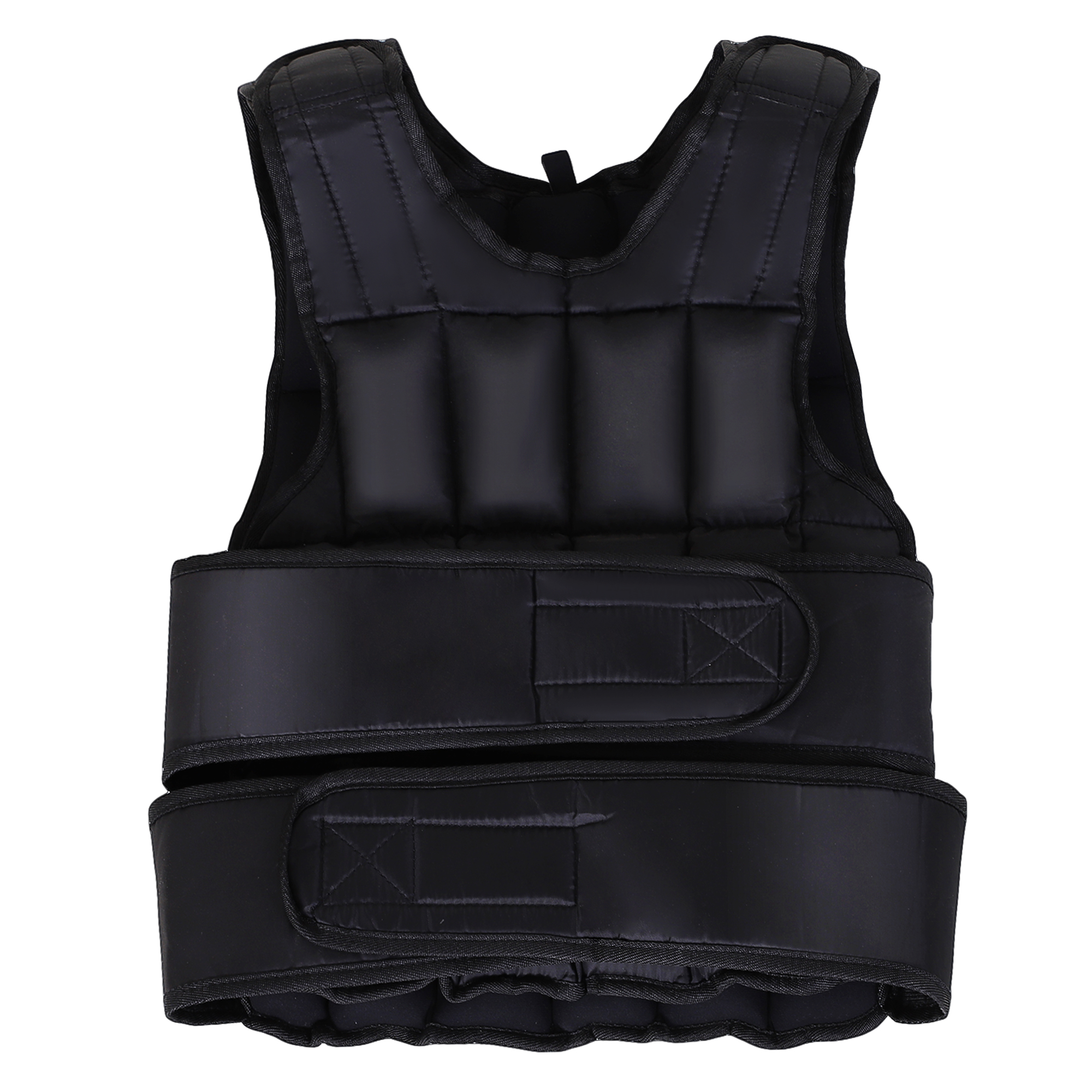 HOMCOM 15kg Adjustable Metal Sand Weight Vest Black | Aosom Ireland