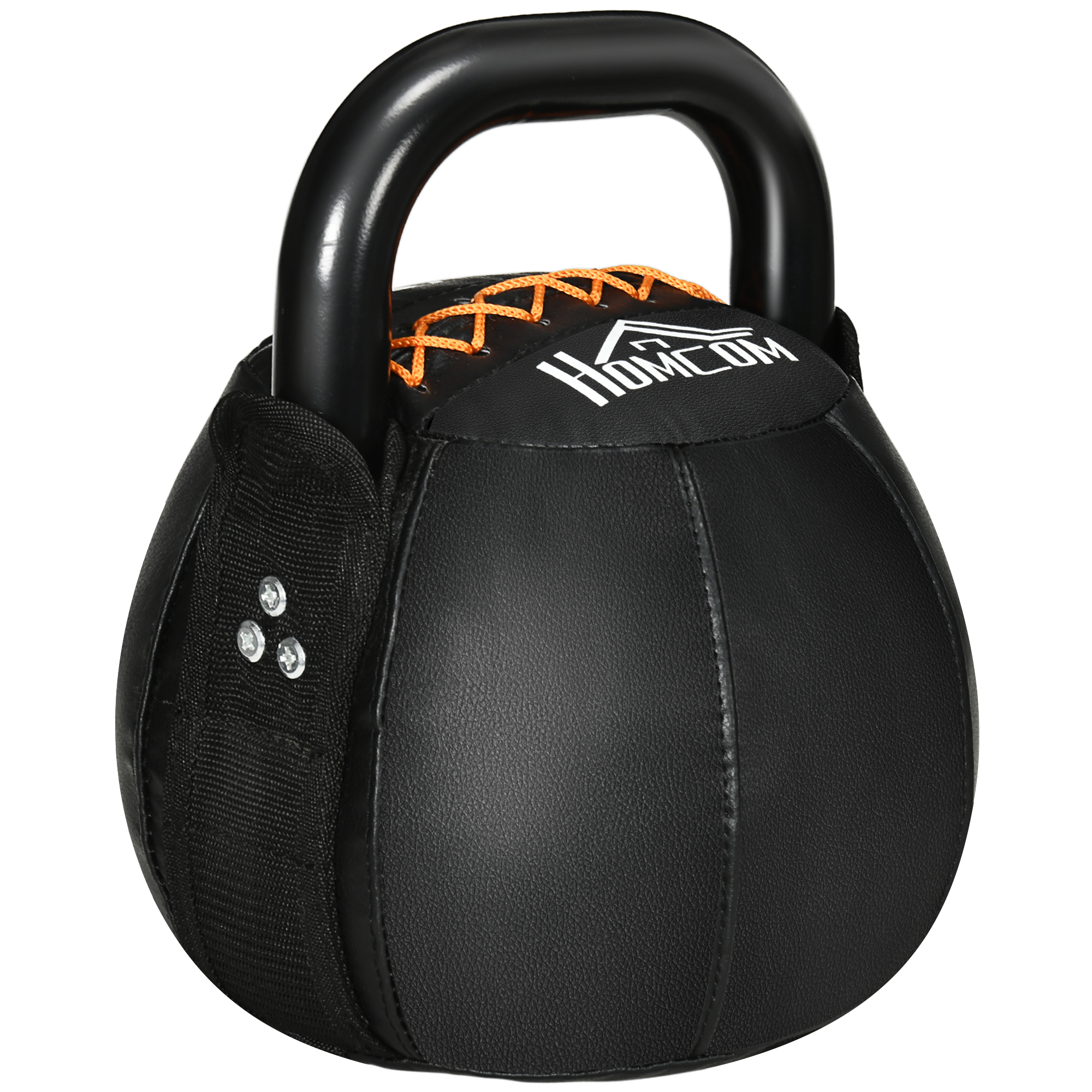 HOMCOM kettlebell van 12 kg, vloervriendelijke kettlebell voor ...