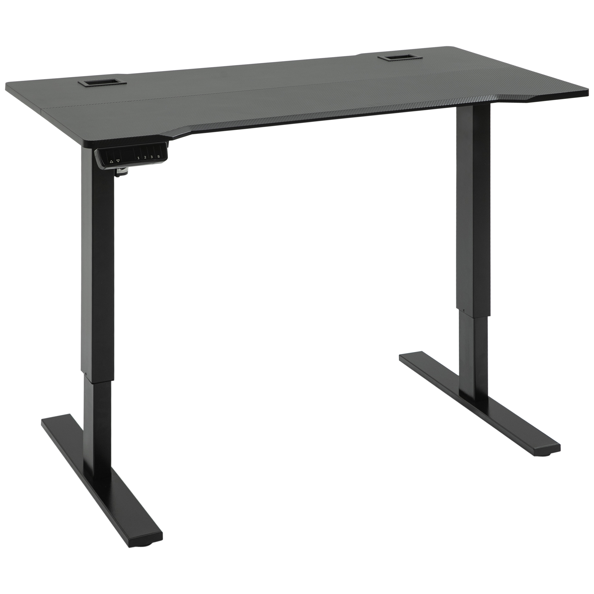 Vinsetto Electric Standing Desk, 120 x 60 cm Height Adjustable Sit ...