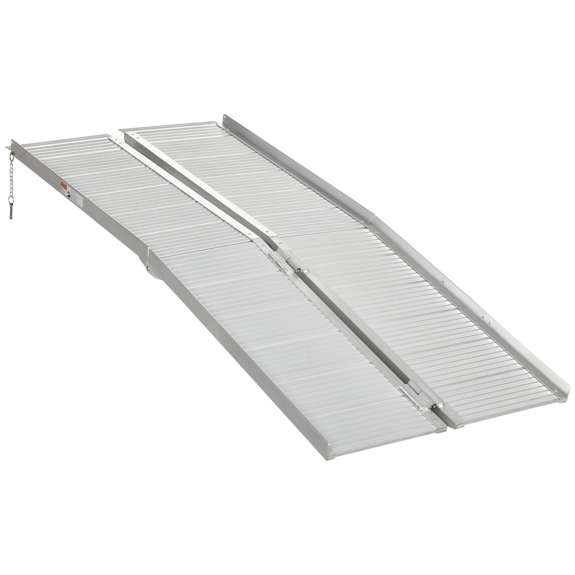 HOMCOM 6' Folding Portable Ramp Mobility Ramp | Aosom UK