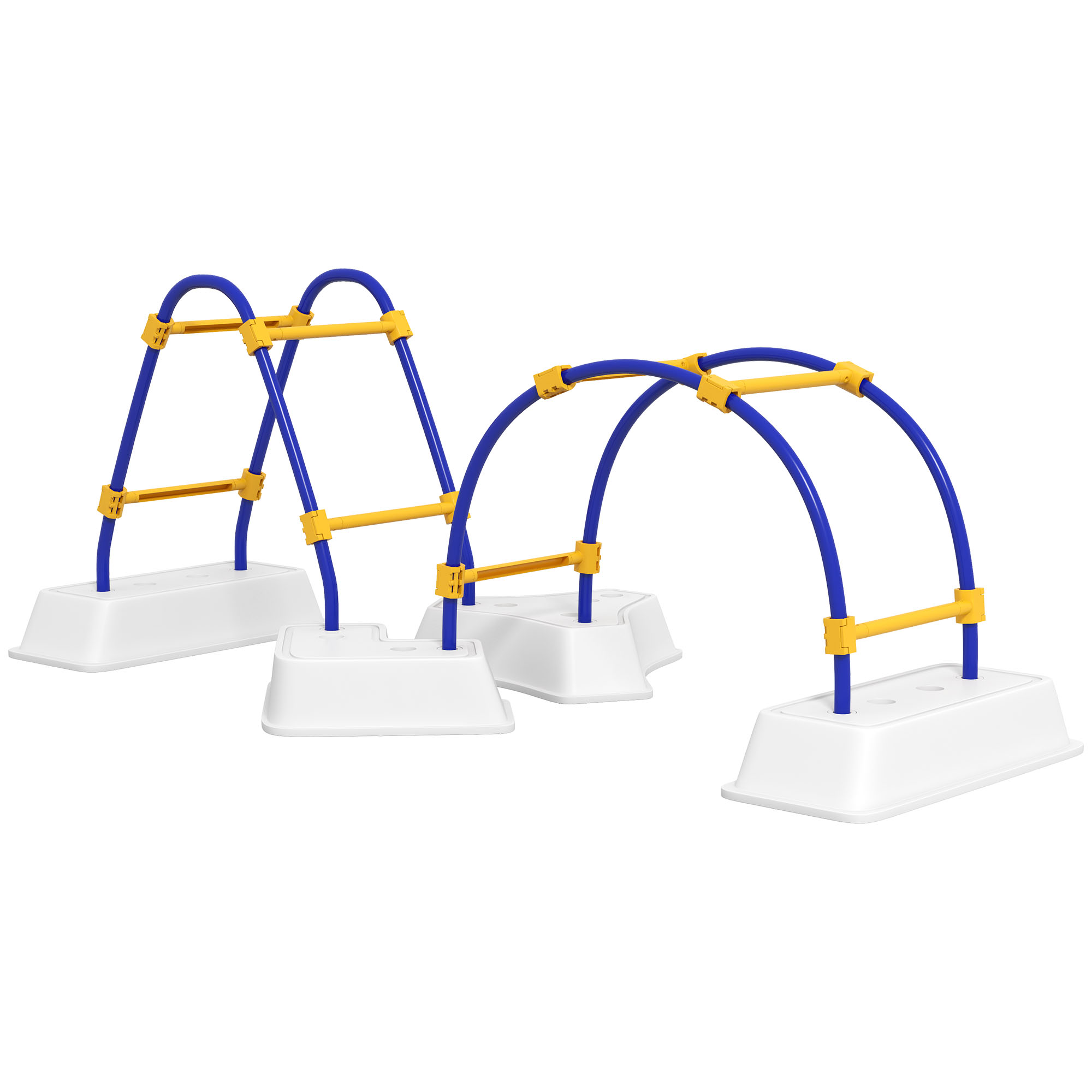Outsunny Kids Climber with Climbing Arch, Triangle Climber for Indoor ...