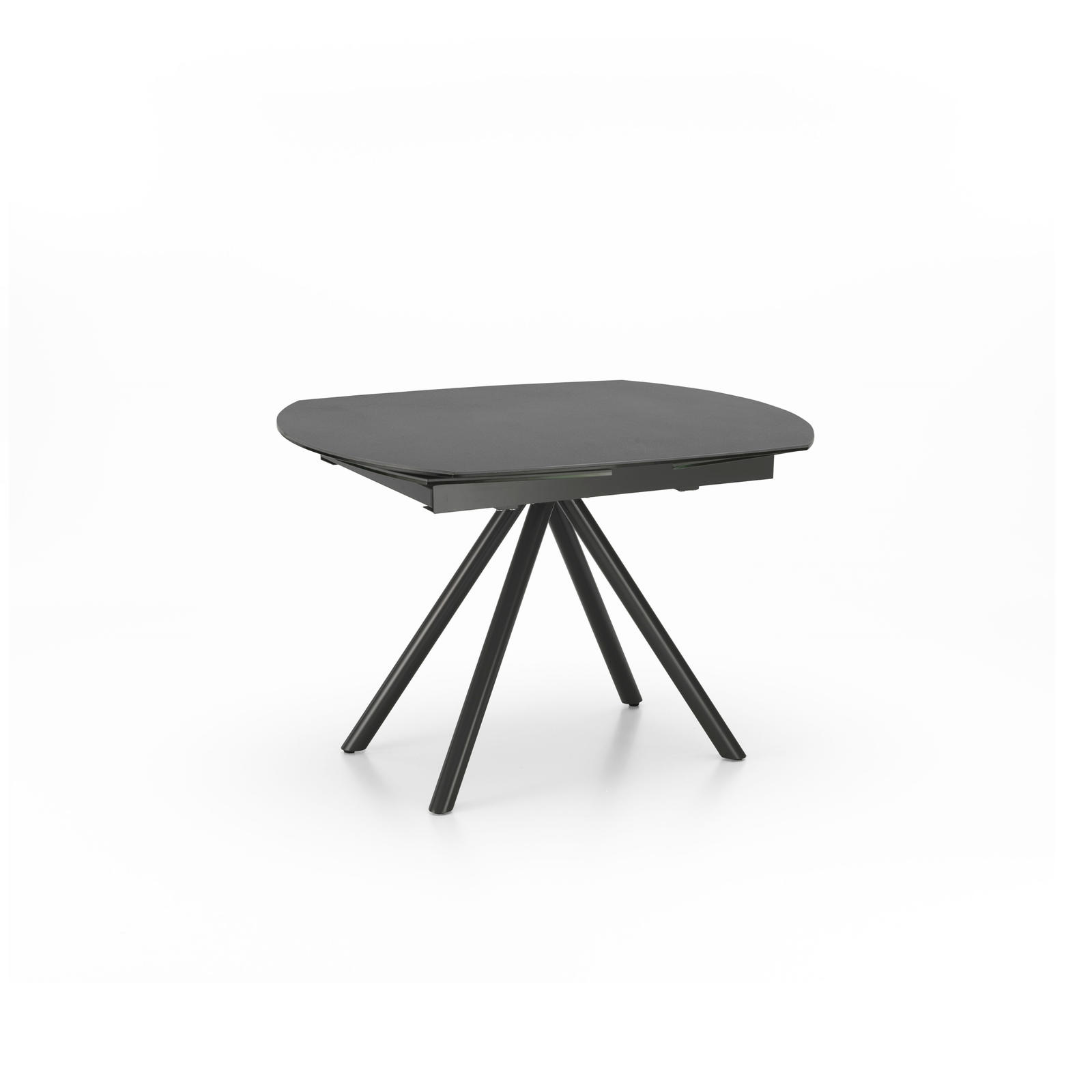 STONES Tavolo allungabile con top e allunghe in ceramica su vetro ...