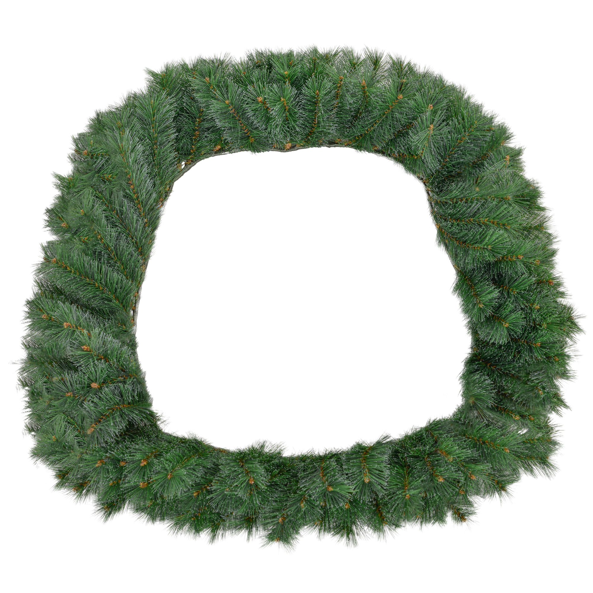 HOMCOM 1,8 m Kunstmatige Kerstslinger, 160 tips, perfect voor ...