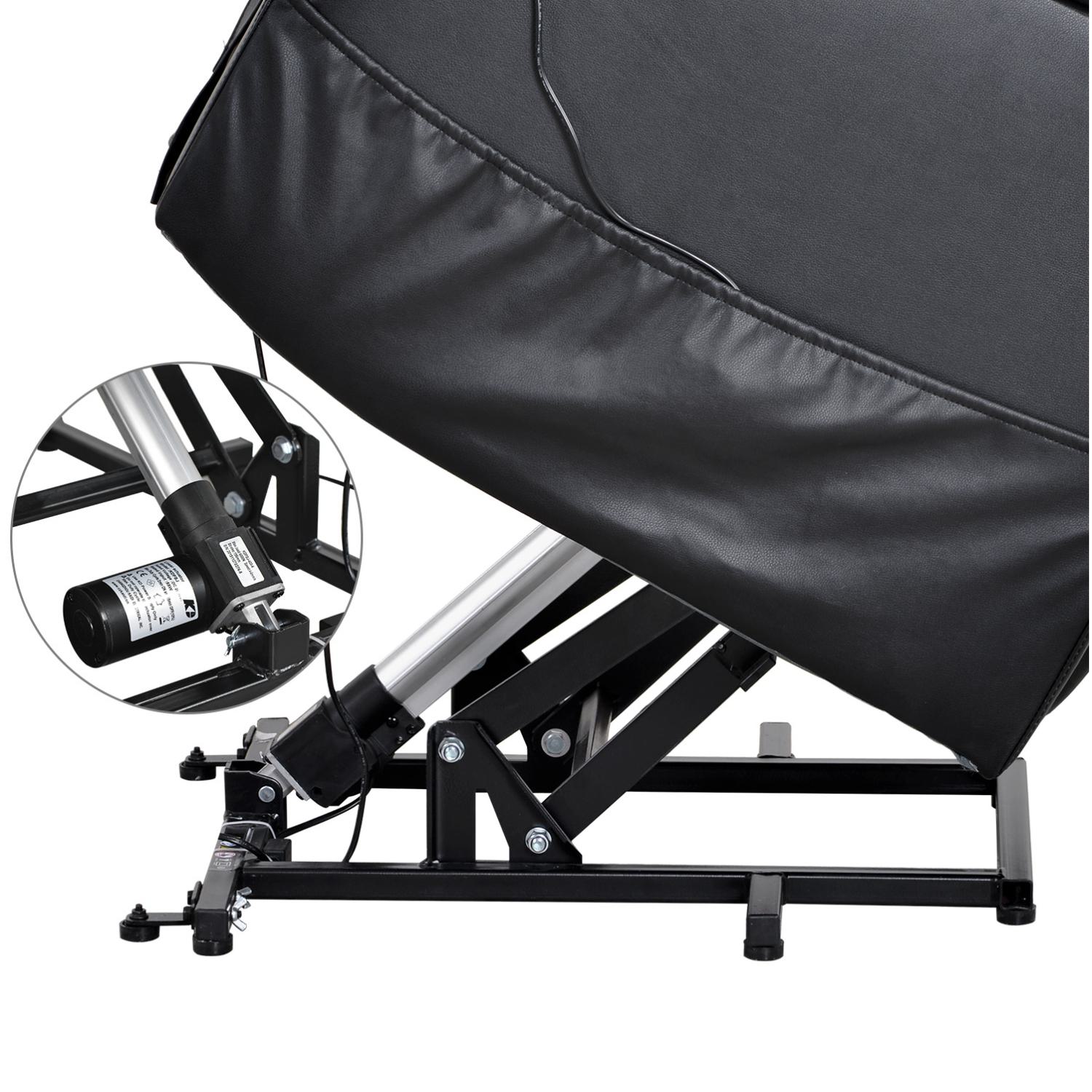 Remote Control Electric Power Lift Recliner Chair Sofa with Faux ...