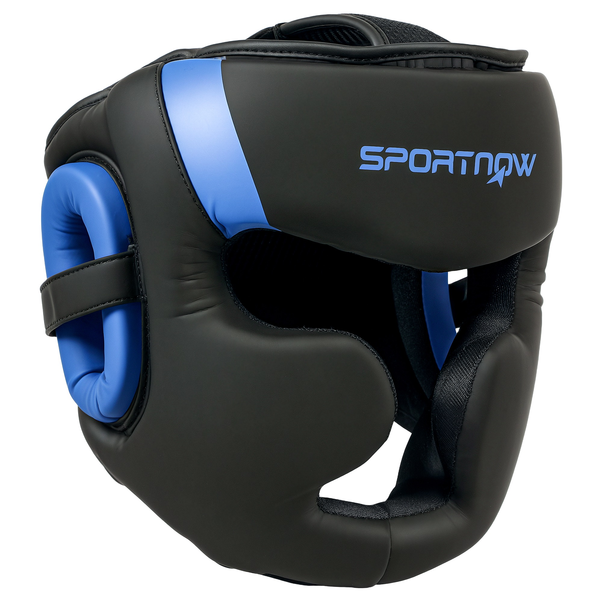 SPORTNOW Boxing Headguard, Boxing Headgear Helmet with Adjustable Strap ...