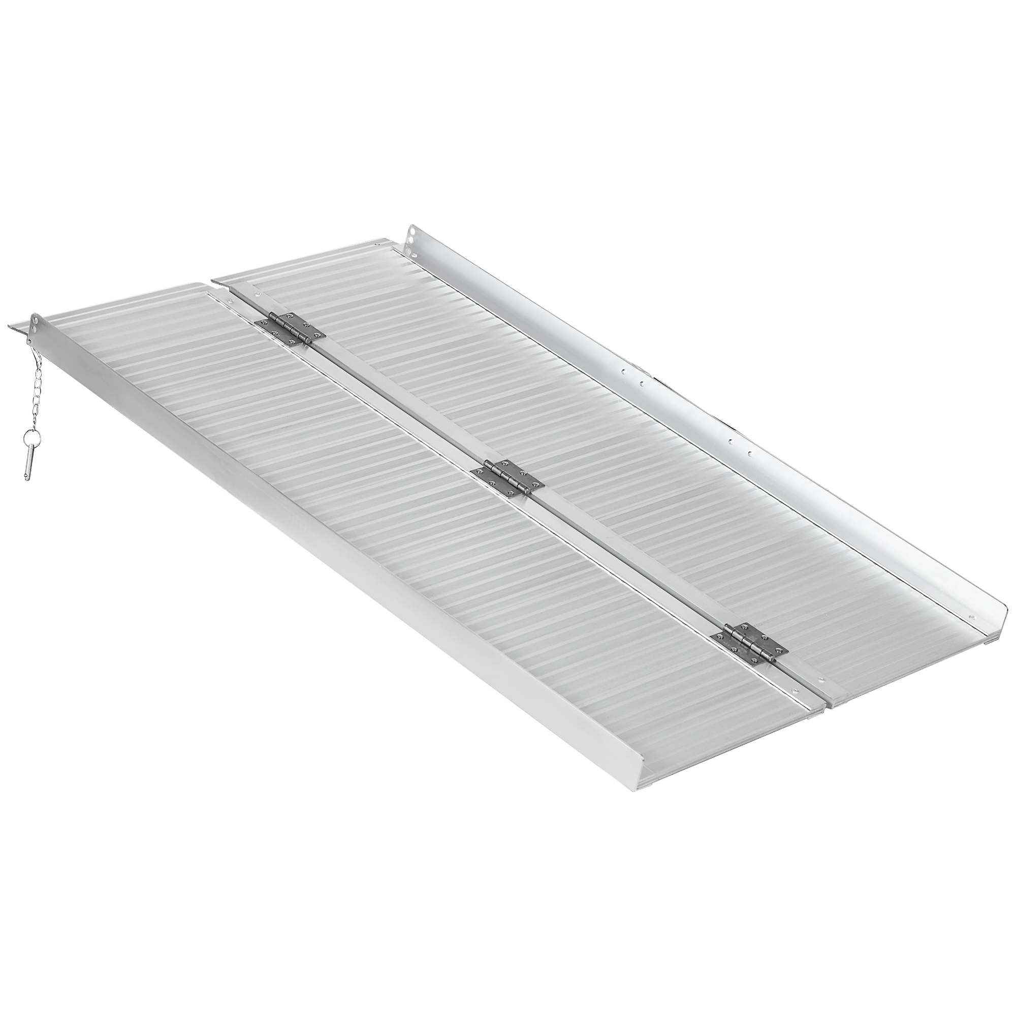 HOMCOM Loading Ramp Wheelchair Access Ramp Folding Non-Slip Load ...