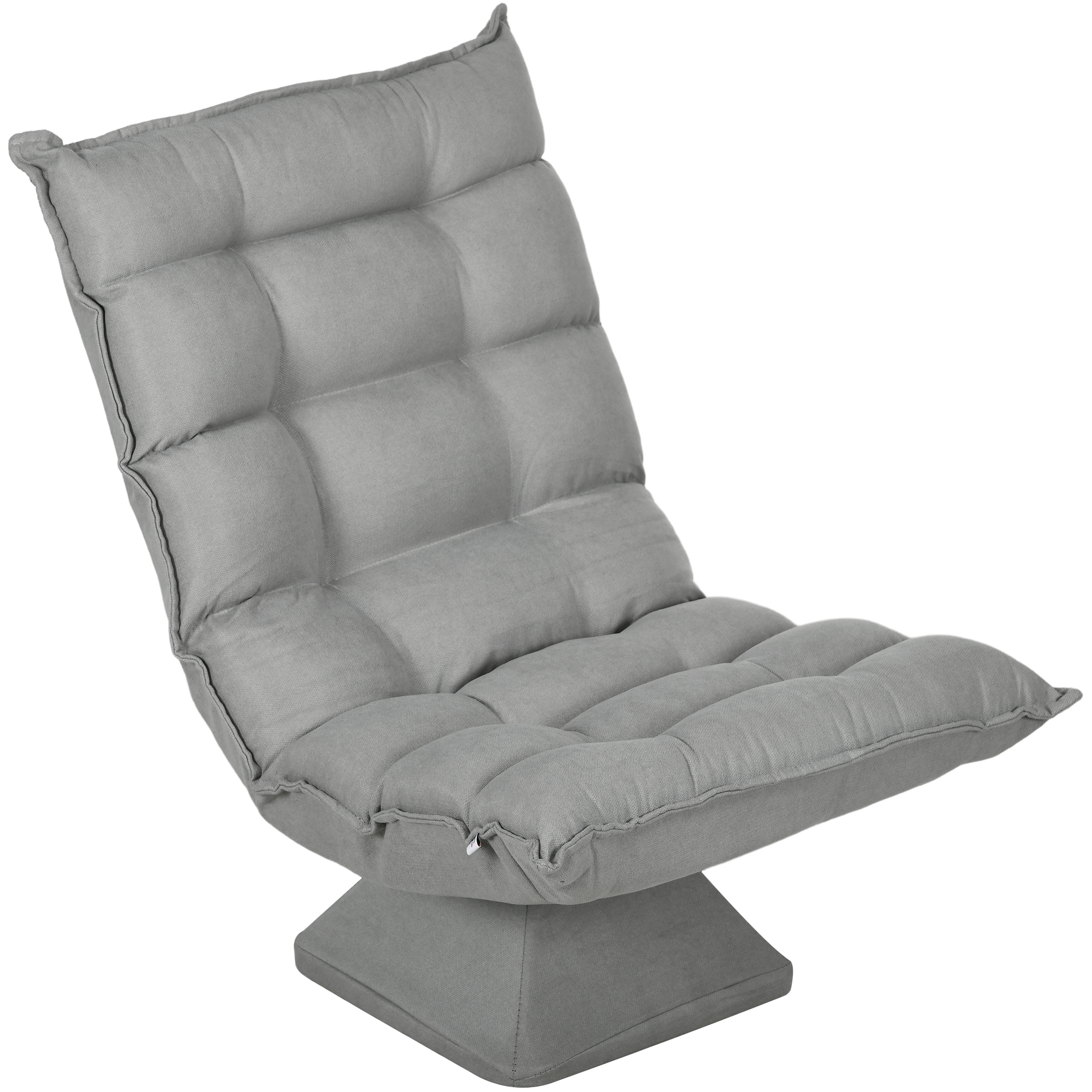 HOMCOM Fauteuil de sol paresseux fauteuil relax fauteuil salon design ...