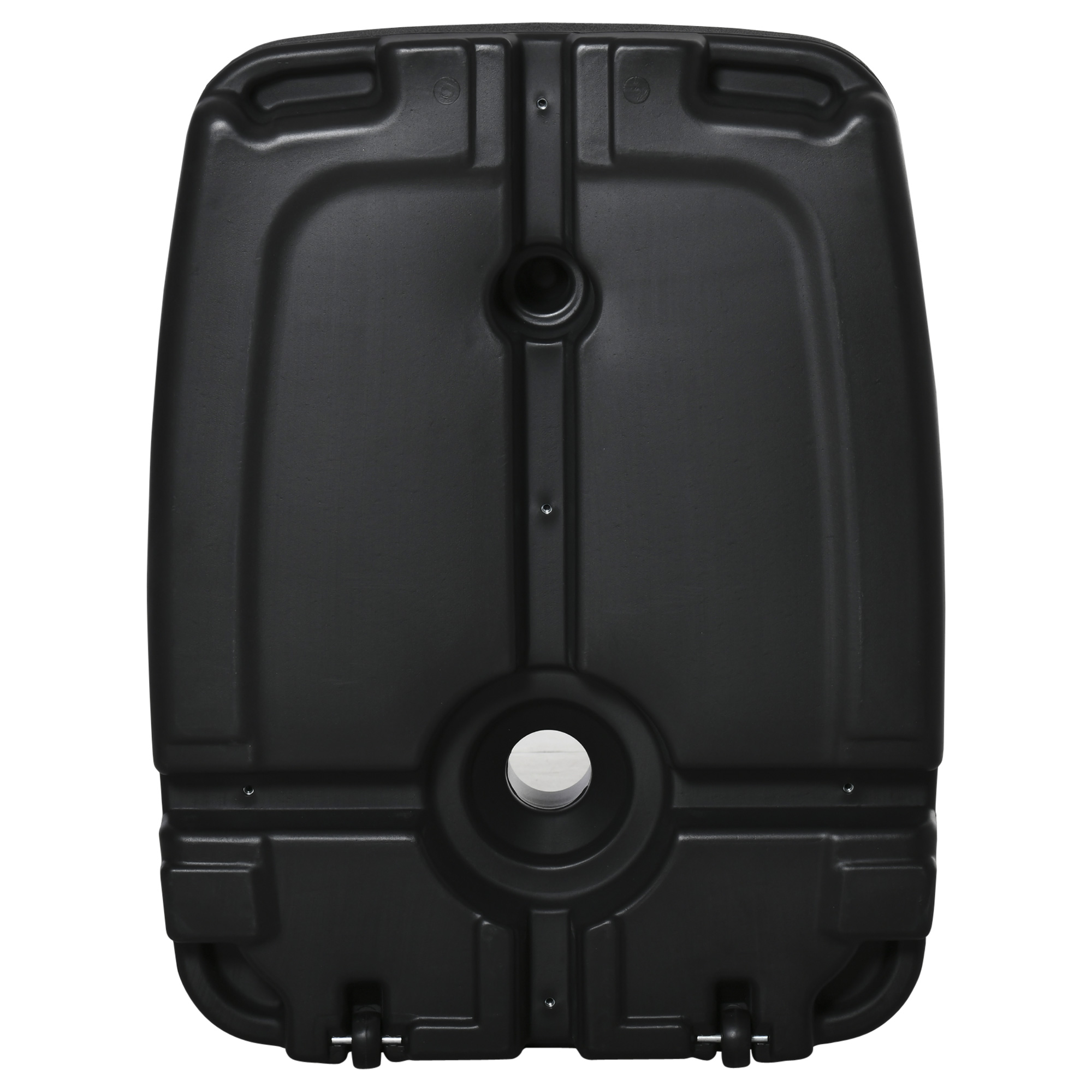 Outsunny Pied de parasol base de lestage avec roulettes en HDPE rempli ...