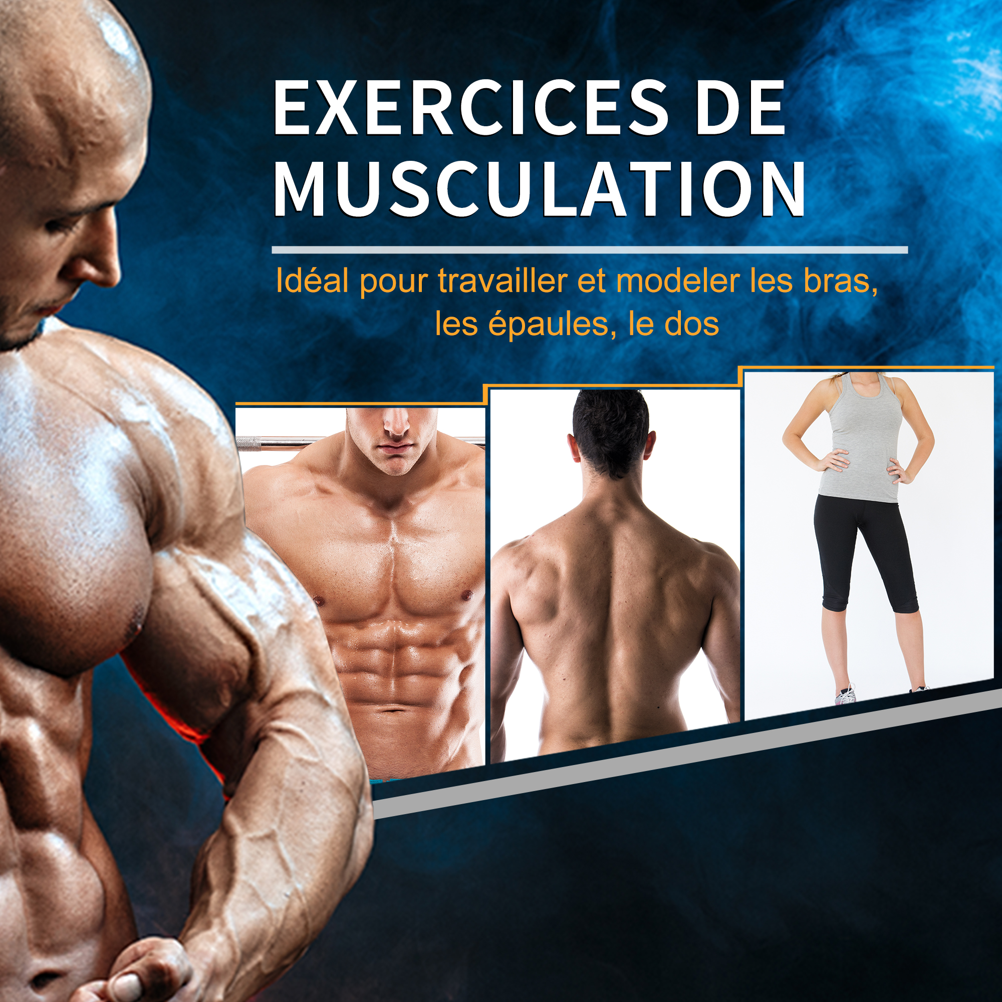 HOMCOM Haltère musculation équipement de fitness entraînement gym yoga ...