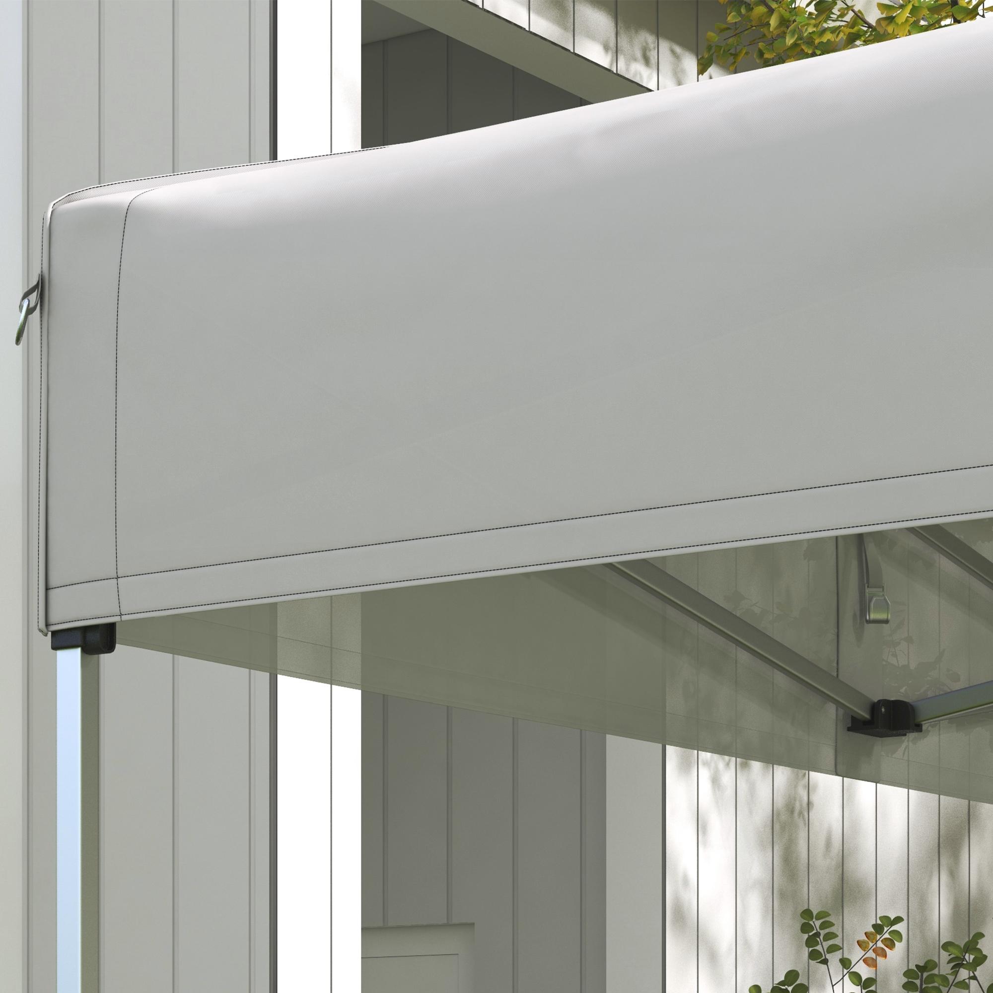 Outsunny Techo de Repuesto para Carpa Plegable de Tela Oxford 3x3 m con ...