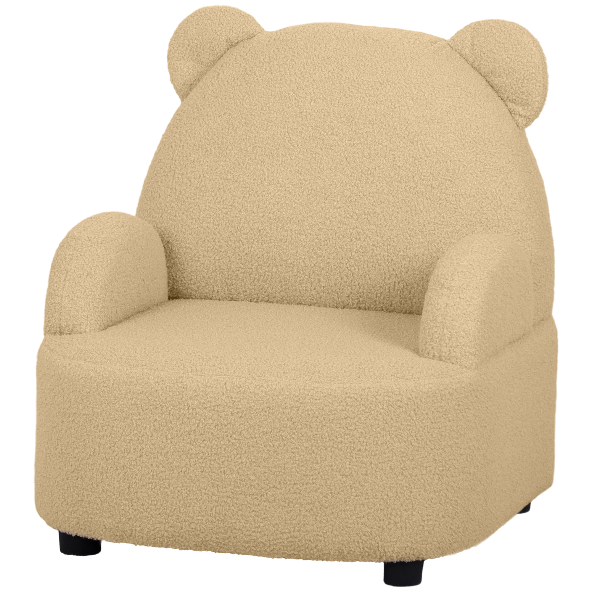 AIYAPLAY Kids Armchair, Bear Shaped Toddler Chair for Bedroom Playroom ...