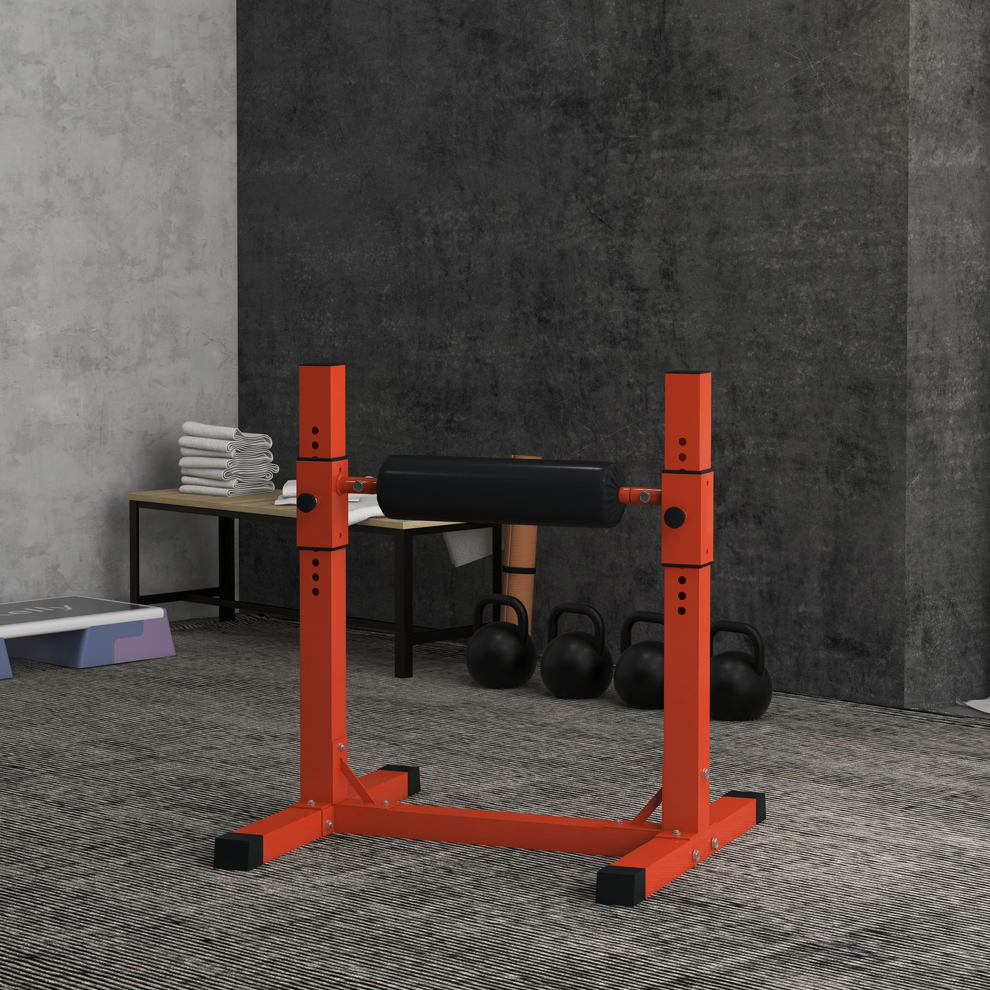 Sportnow Bulgarian Split Squat Stand 12 Level Adjustable Aoa91 - Kuiwee.com