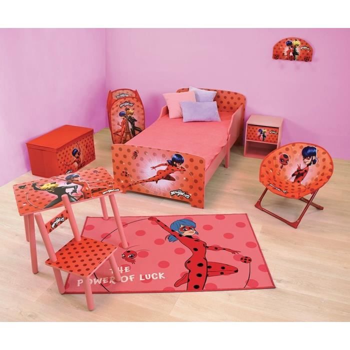 Tapis - FUN HOUSE - Ladibug Miraculous - 120 x 80 cm - Multicolore ...