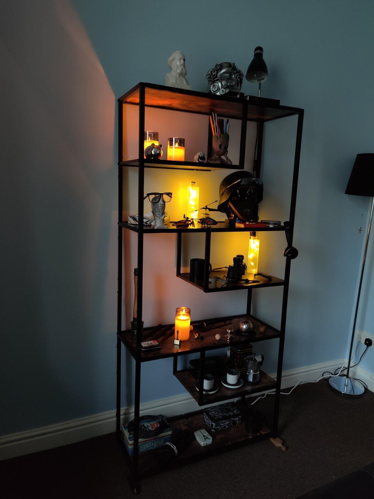 HOMCOM Wood Shelf Bookcase | Aosom UK