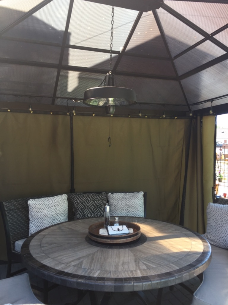 Outsunny Adjustable Infrared Halogen Light Heater NEXT DAY DELIVERY ...