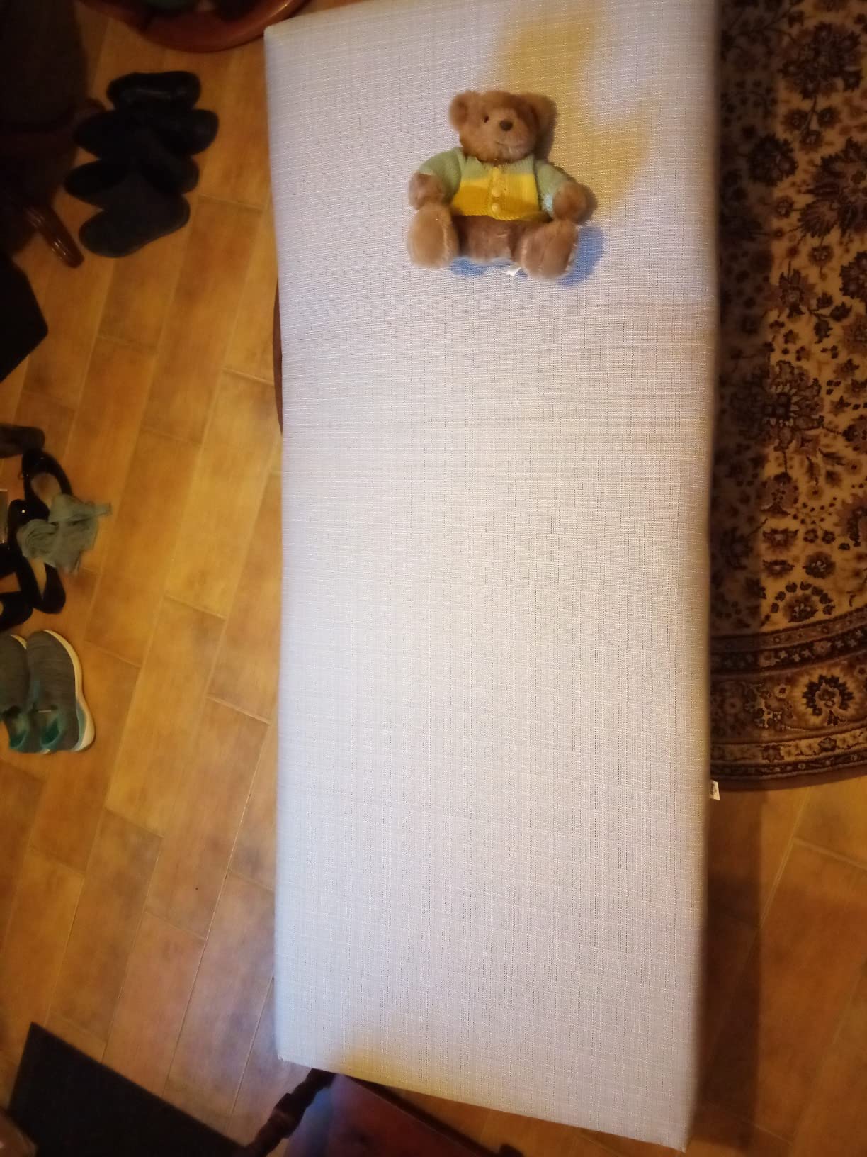 HOMCOM Single Sofa Bed, 1 Person Sleeper Foldable Lounge with Pillow ...