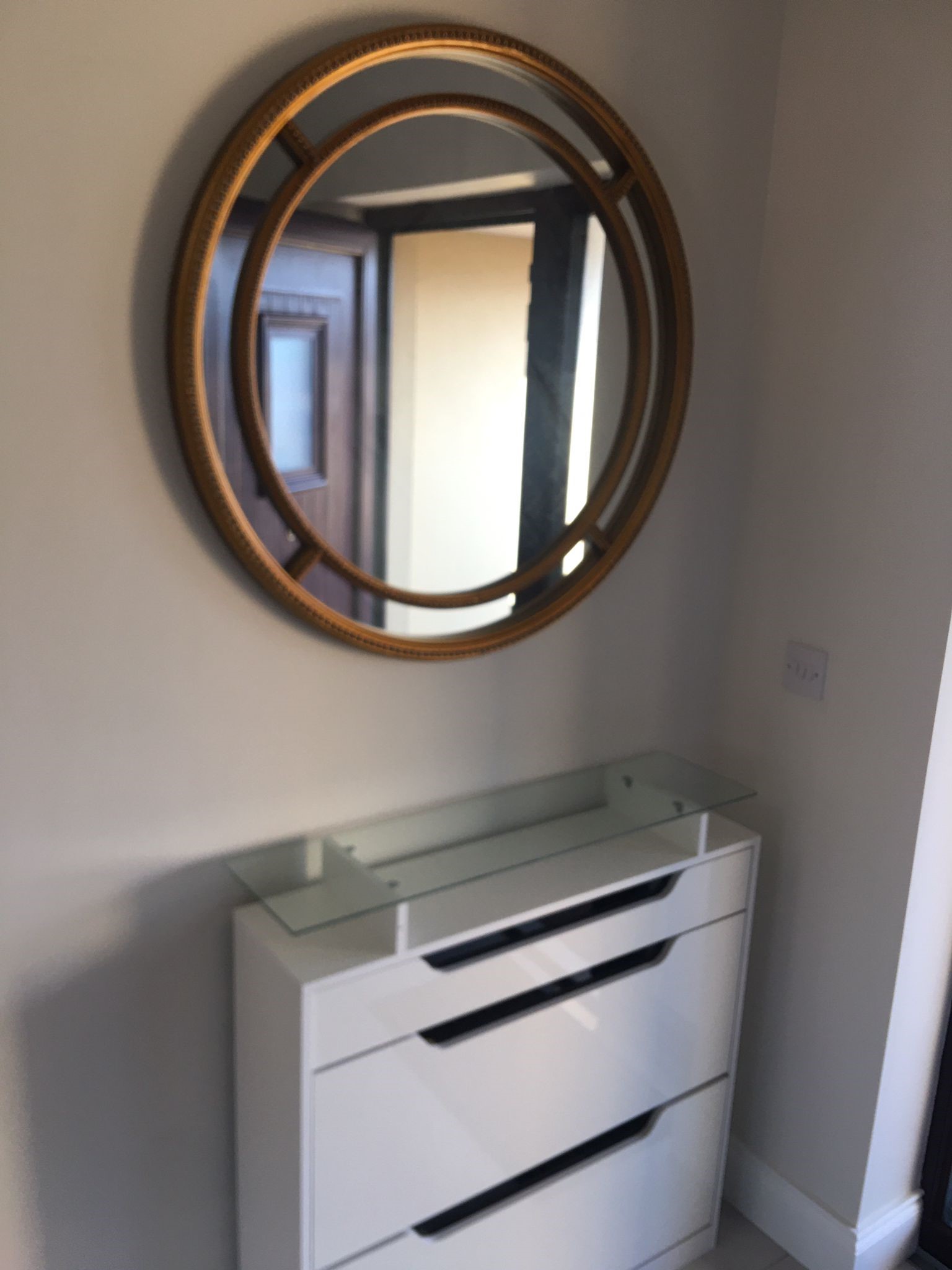 HOMCOM Móvel Sapateiro de 2 Portas Sapateiro Estreito para 16 Pares de ...