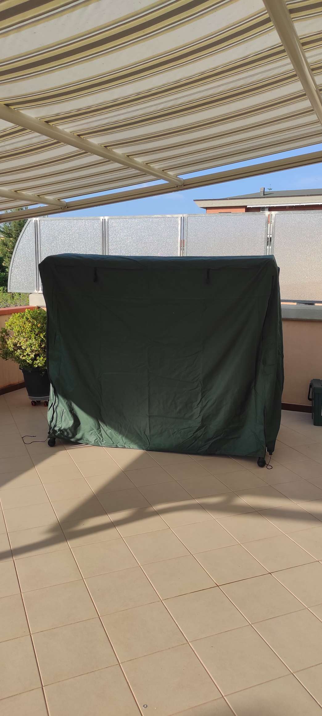 Outsunny 600D Oxford Patio Swing Chair Cover Outdoor Garden Furniture ...