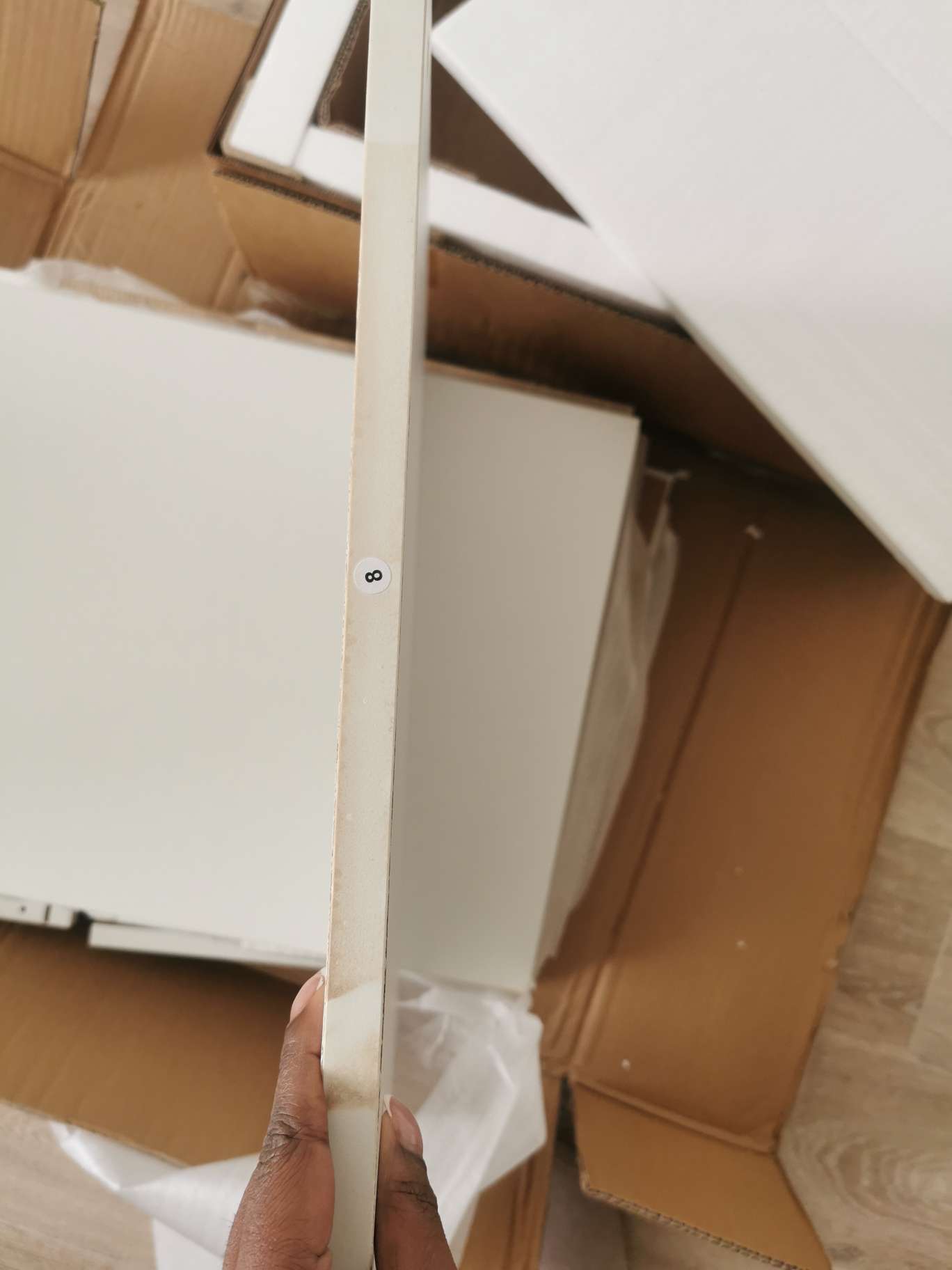 HOMCOM Bureau informatique et caisson de bureau avec 3 tiroirs design ...