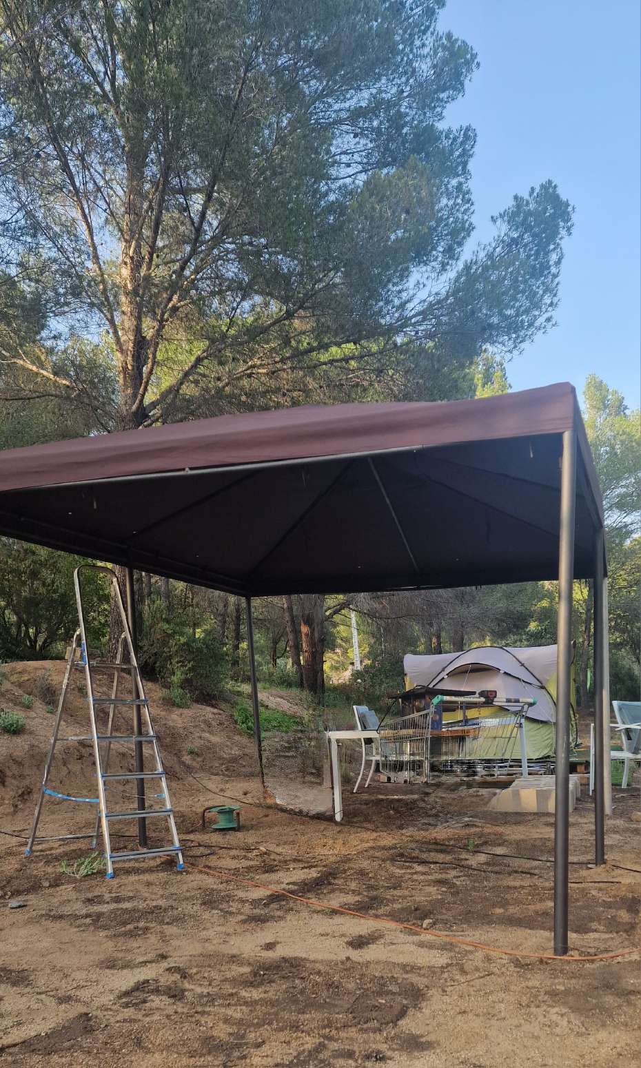 Outsunny Gazebo Replacement Top Waterproof Gazebo Cover Gazebo Spare ...