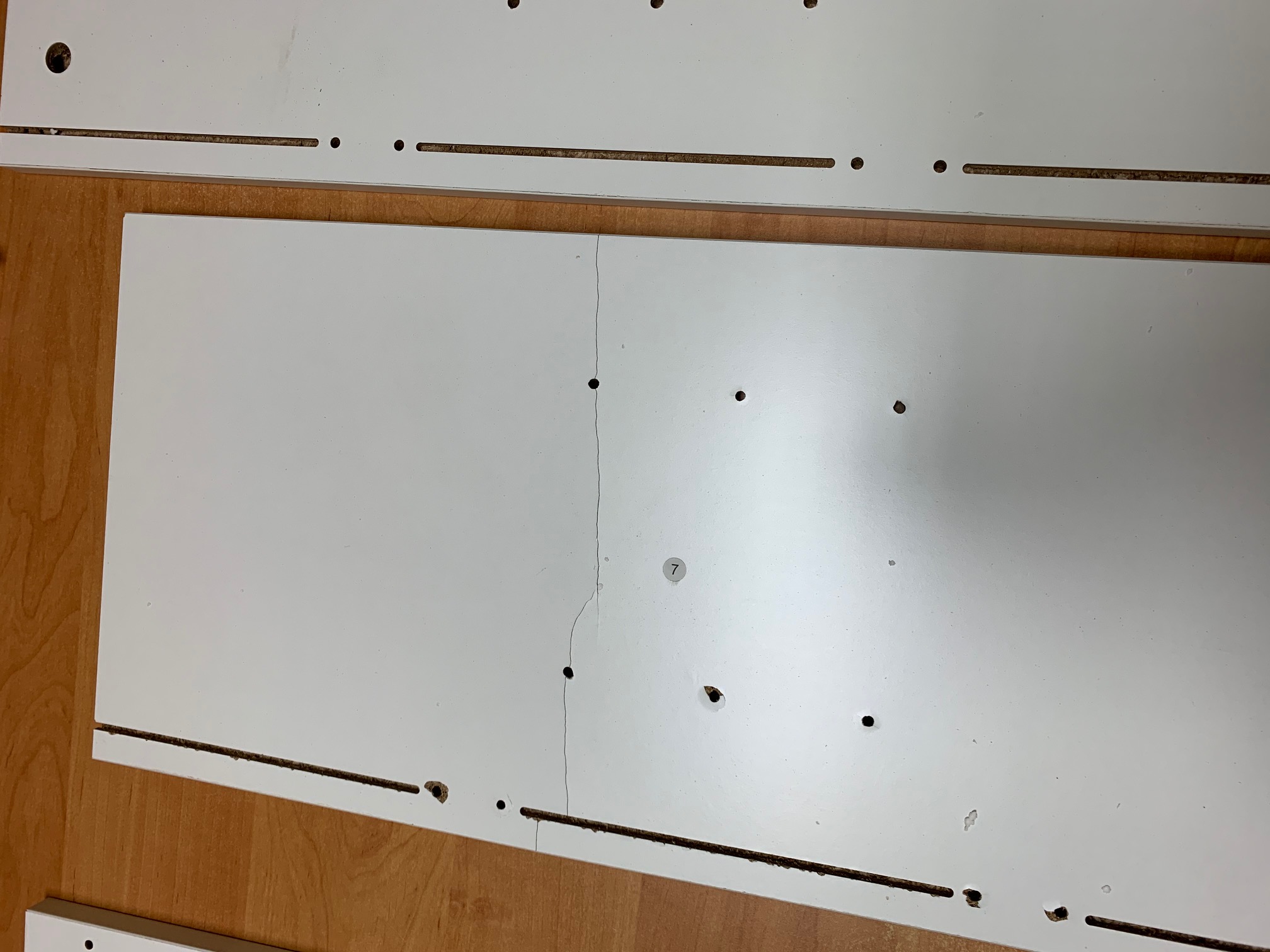 HOMCOM Simple Modern 4-Compartment Low Bookcase 2-Tier w/ Moving ...