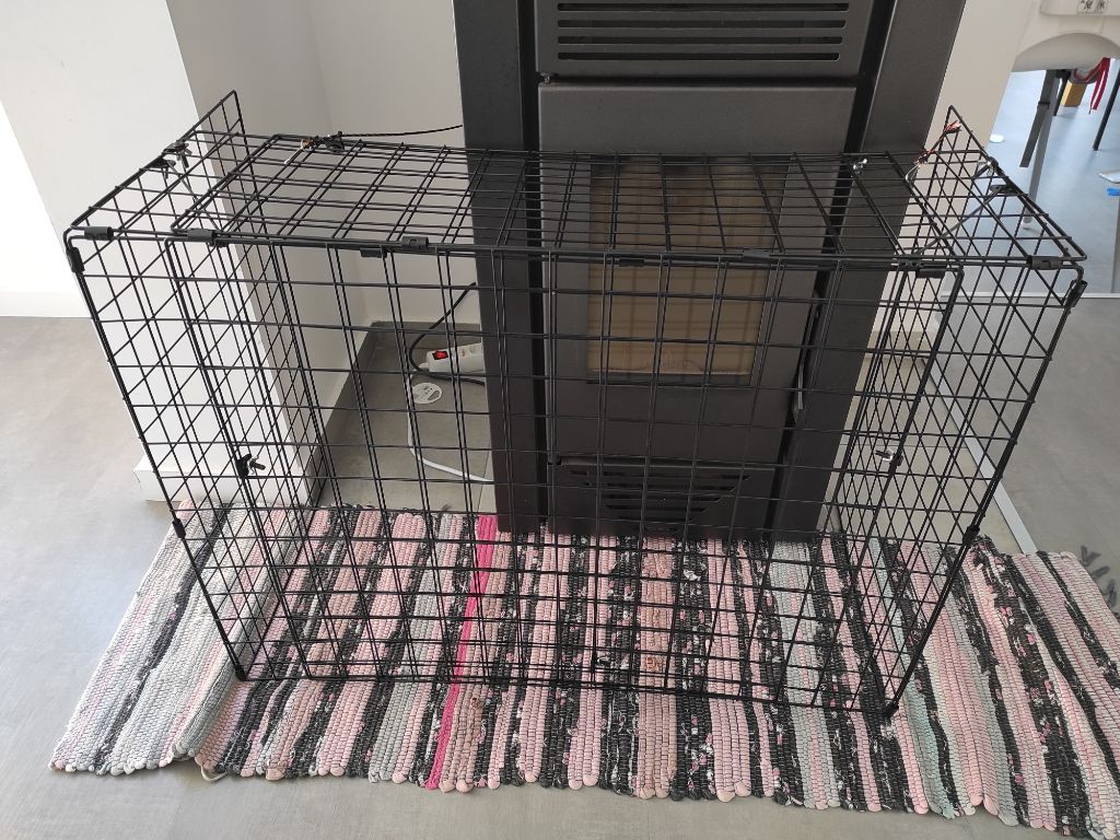 HOMCOM Extendable Safety Fireguard Screen Black | Aosom UK