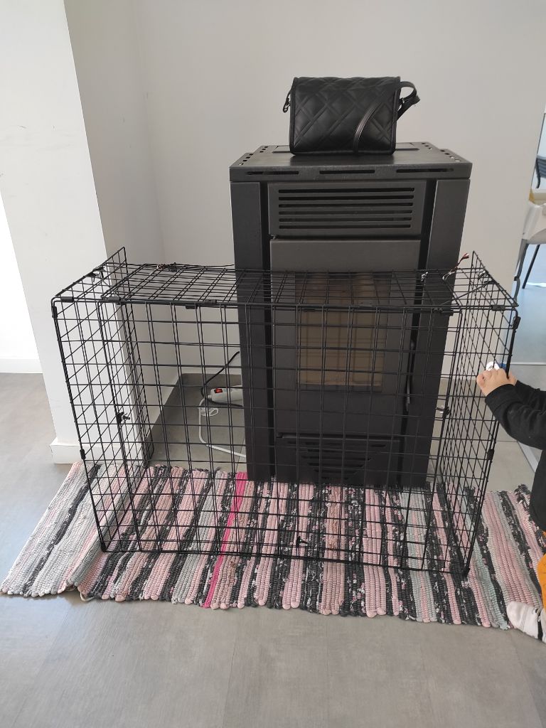 HOMCOM Extendable Fireguard Screen Fire Safe Guard Screen Folding ...