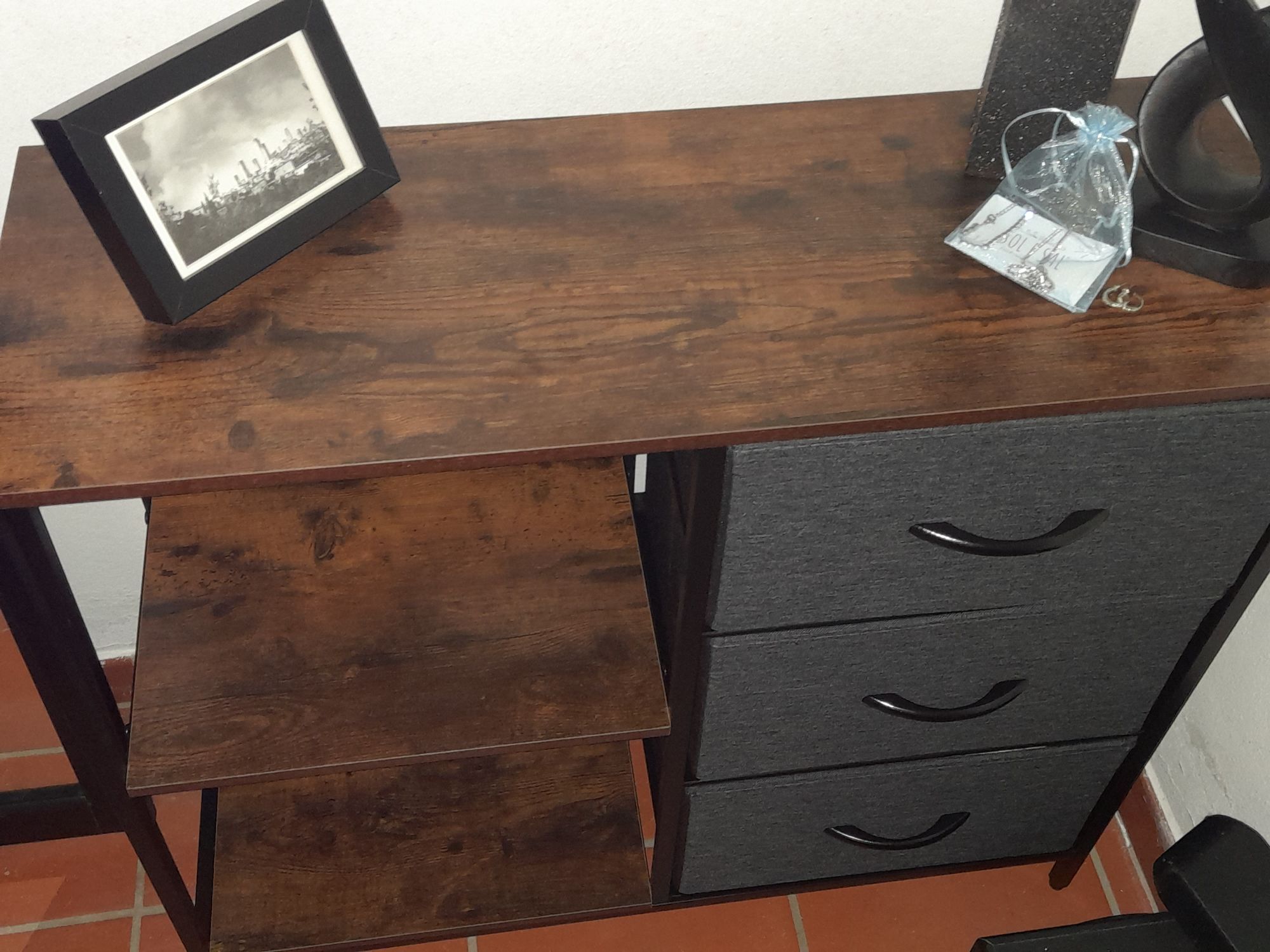 HomCom comoda mobila multifunctionala, 80x29x71cm, maro | AOSOM RO