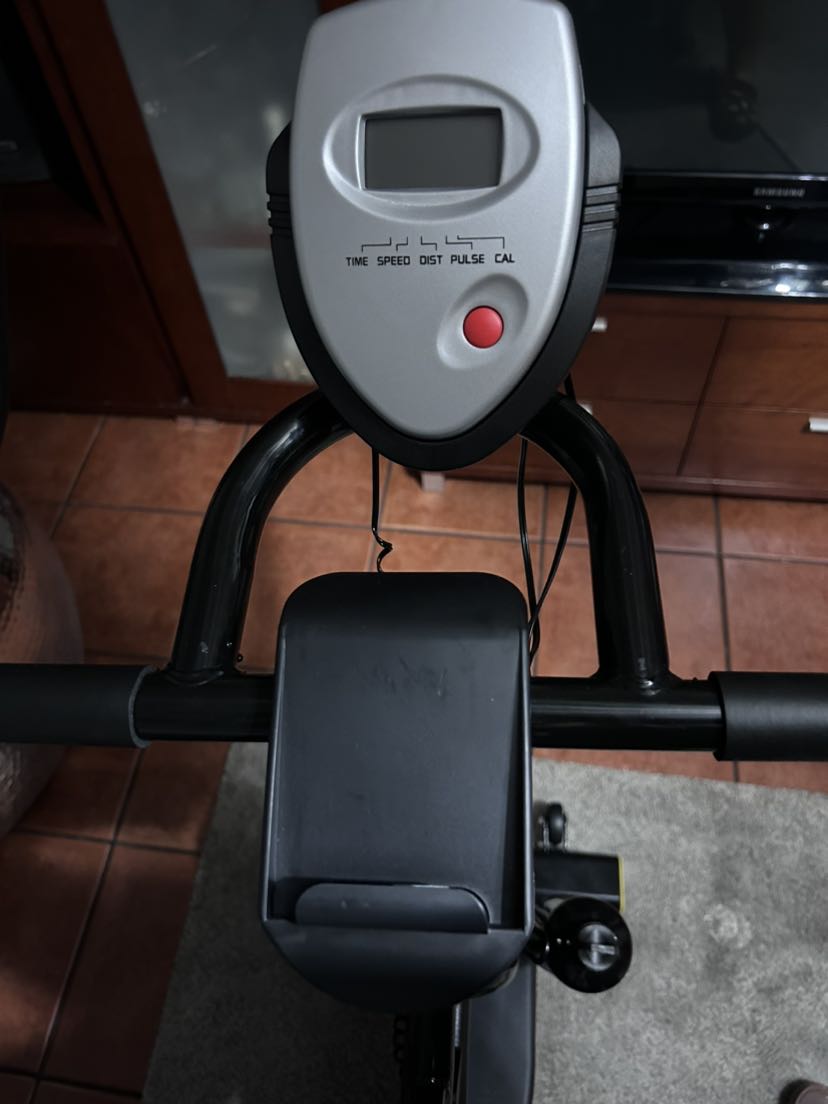 HOMCOM Steel Flywheel Belt Drive Exercise Bike Black/Yellow Spinning ...