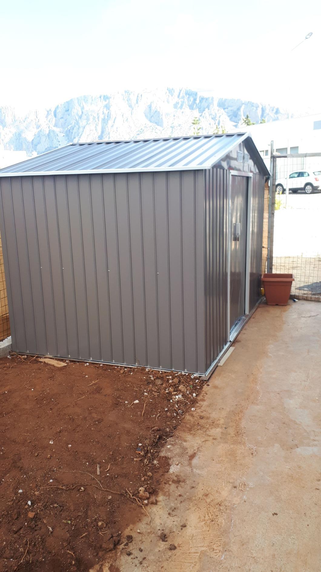 Outsunny magazie scule si unelte, din fier 277x191x192 cm | Aosom RO