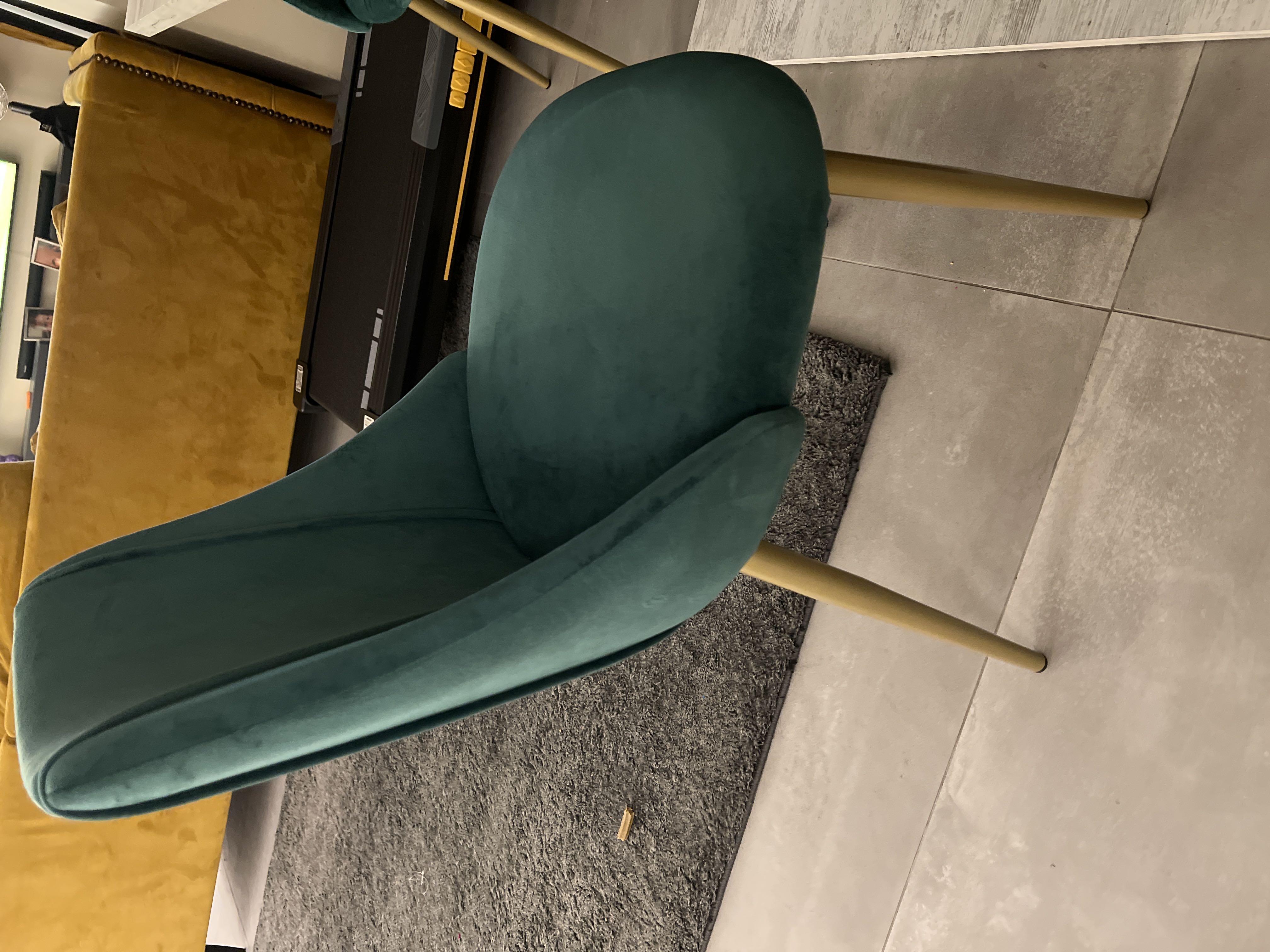 HOMCOM Scaune moderne si Capitonate pentru Salon, Sufragerie, Bucatarie ...