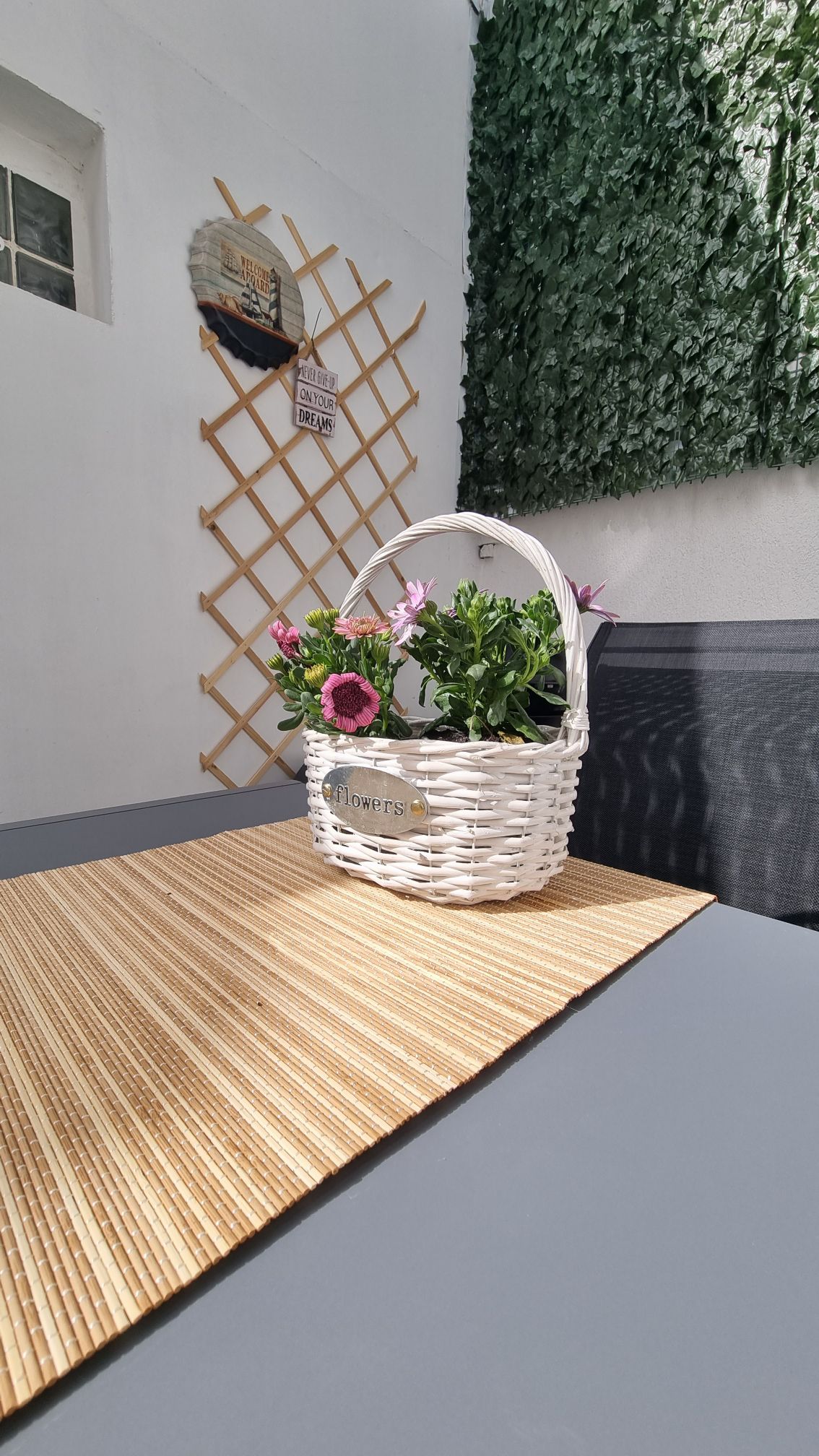 Outsunny Artificial Garden Leaf Screen Panel, 3x1 m-Dark Green | Aosom UK