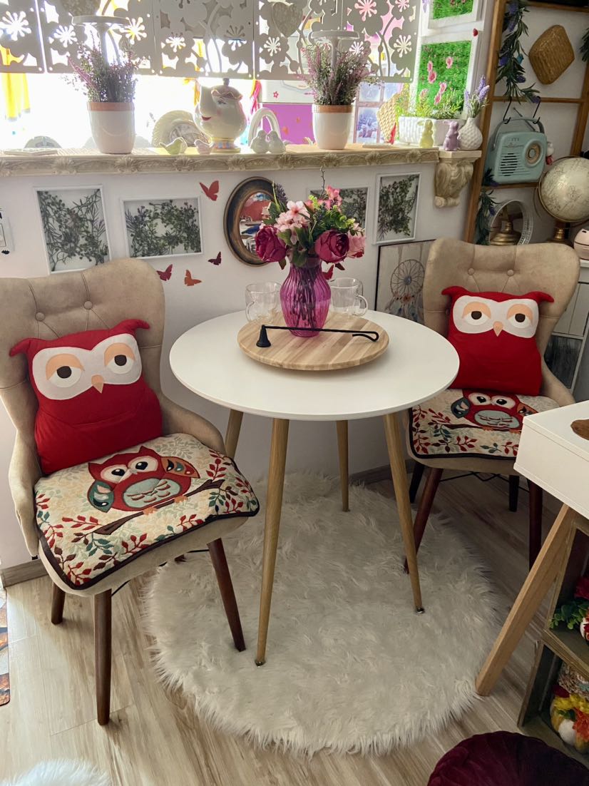 HOMCOM Modern Dining Table for 2 People White | Aosom UK