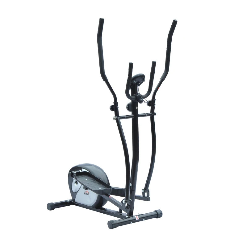HOMCOM Magnetic Elliptical Cross Trainer Exercise Workout Fitness ...