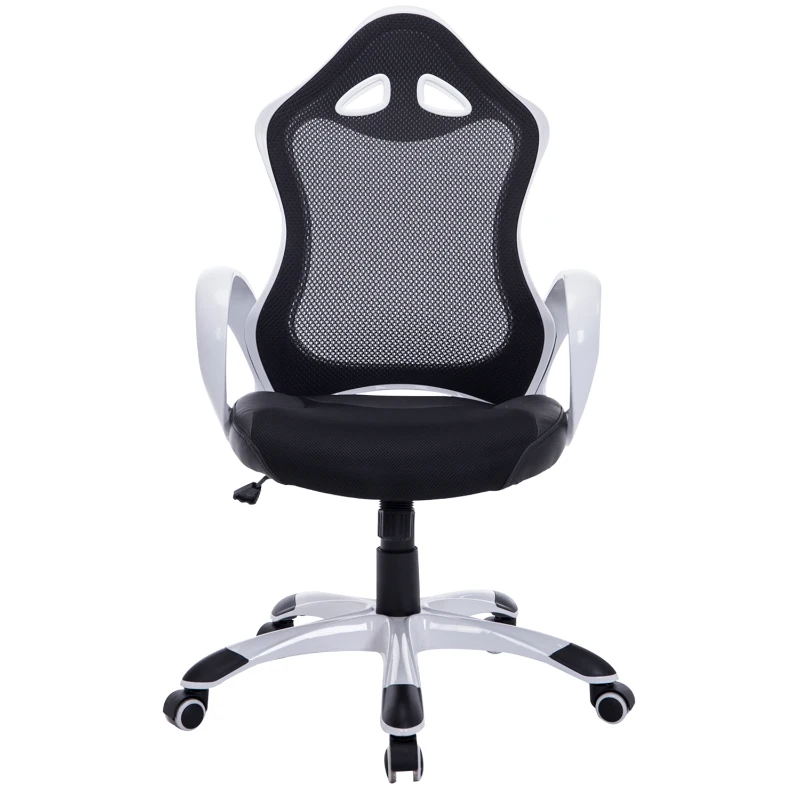 HOMCOM Fauteuil Chaise de Bureau Ergonomique Design Pivotant 360 ...