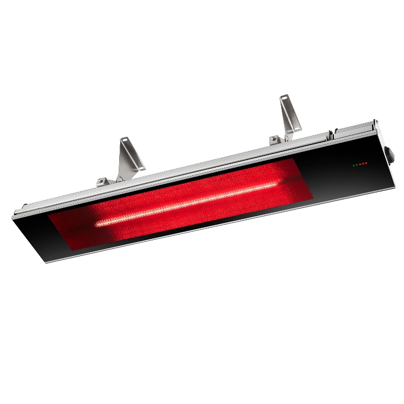 HOMCOM Wall Mounted Electric Infrared Heater, 1800W | aosom.co.uk