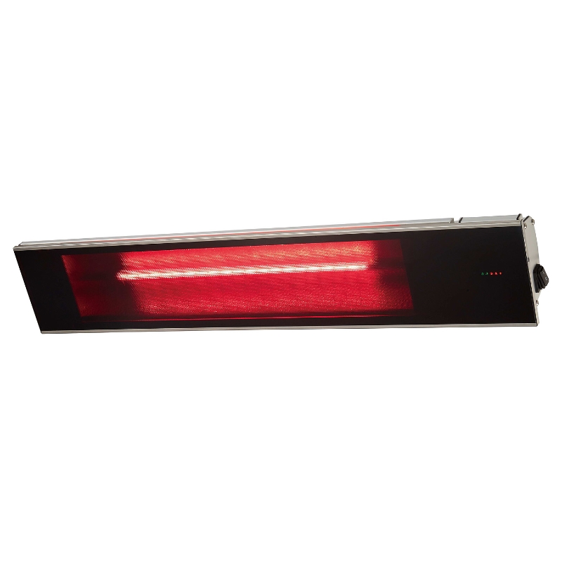 HOMCOM Wall Mounted Electric Infrared Heater, 2200W | aosom.co.uk