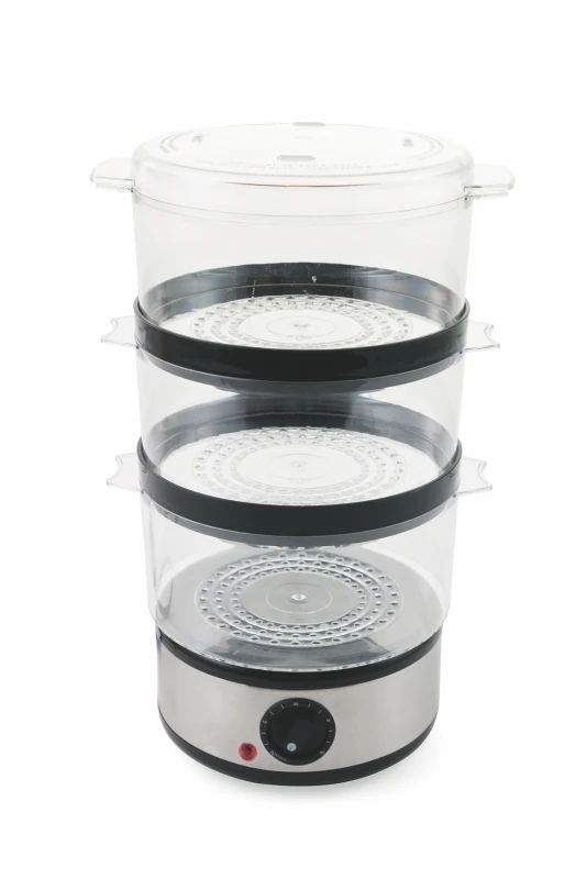 Kooper Vaporiera Elettrica 400W 3 Piani 7.20 Lt S.S. | Aosom.it