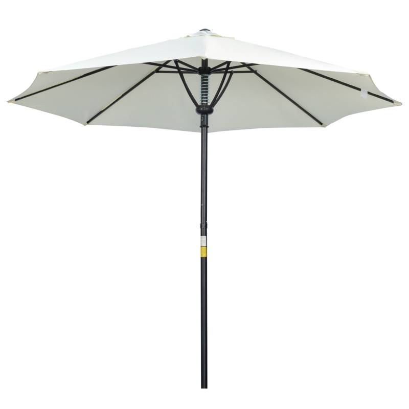 Outsunny Garden Parasol Umbrella, Outdoor Market Table Umbrella Sun ...