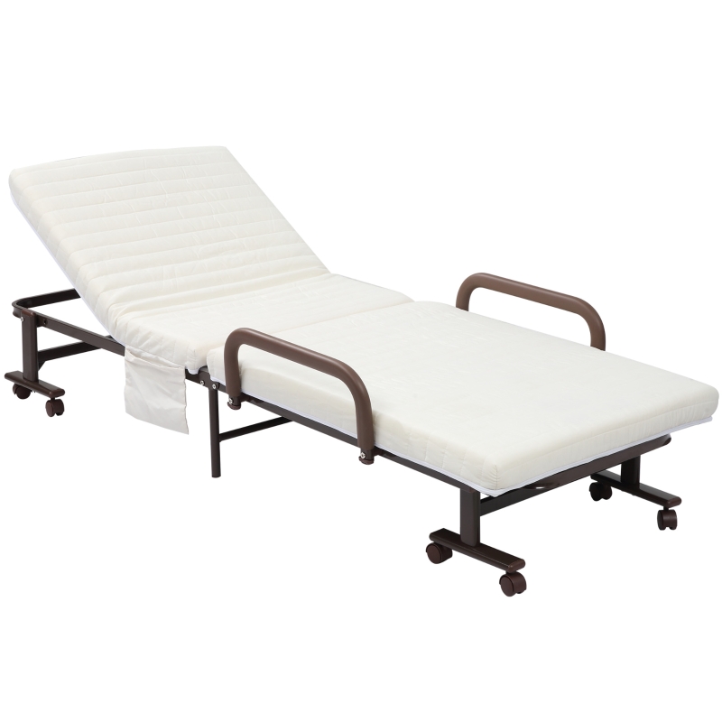 Foldable portable bed store