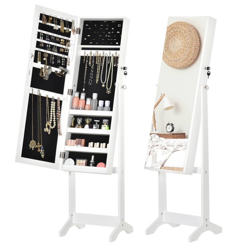 Jewelry mirror stand store