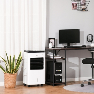 HOMCOM Kitchen Cupboard with 6-tier Shelving, Freestanding Storage ...