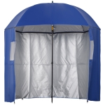 Outsunny 2m Beach Parasol Fishing Umbrella Brolly with Sides and Push ...